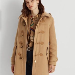 Ralph Lauren | Jackets & Coats | Lauren Wool Twill Coat Classical Camel ...